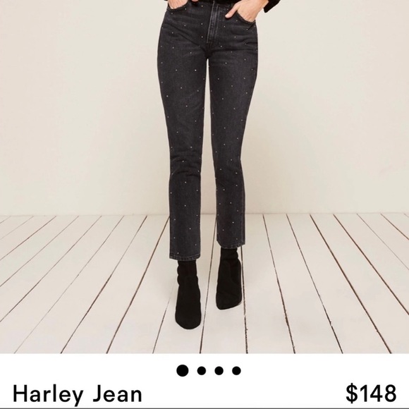 Reformation | Jeans | Nwt Reformation Harley Studded Jean In Stud ...